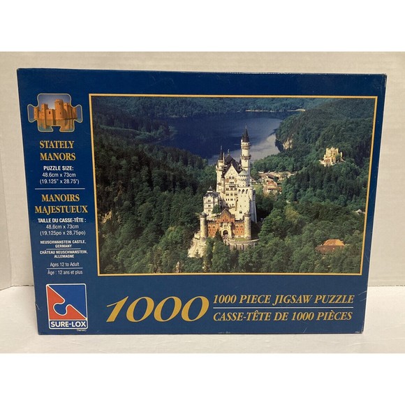Sure-Lox | Toys | Stately Manors Neuschwanstein Castle Germany 00 Pc ...